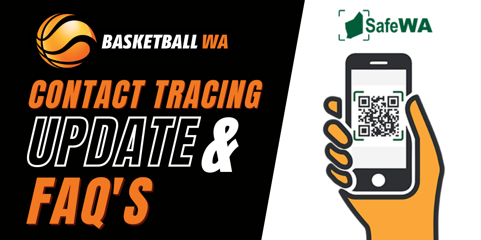WA BASKETBALL – CONTACT TRACING UPDATE AND FAQ’S – Basketball WA